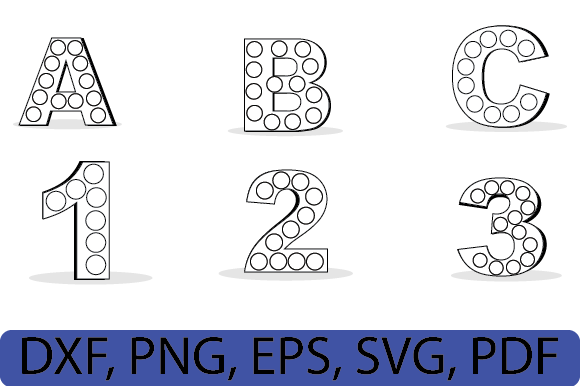 DOT MARKERS activity pages printable, do a dot markers, dot markers ...