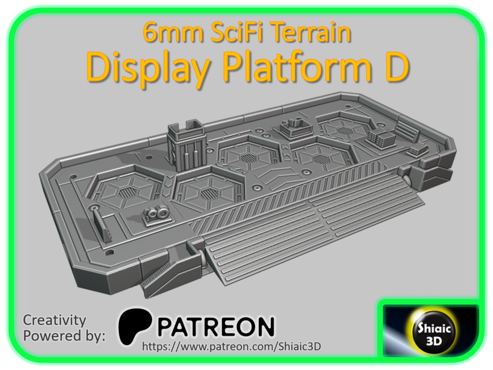 6mm SciFi - Display Platform D