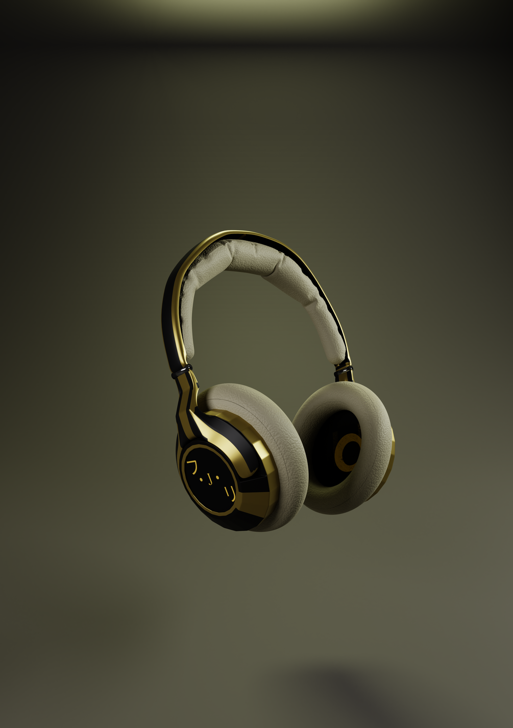 3d blender Head phones