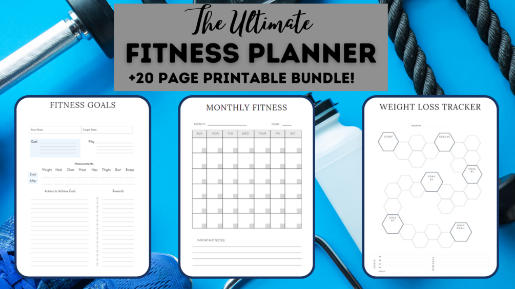 Take Charge of Your Fitness: The Ultimate Digital Planner Solution