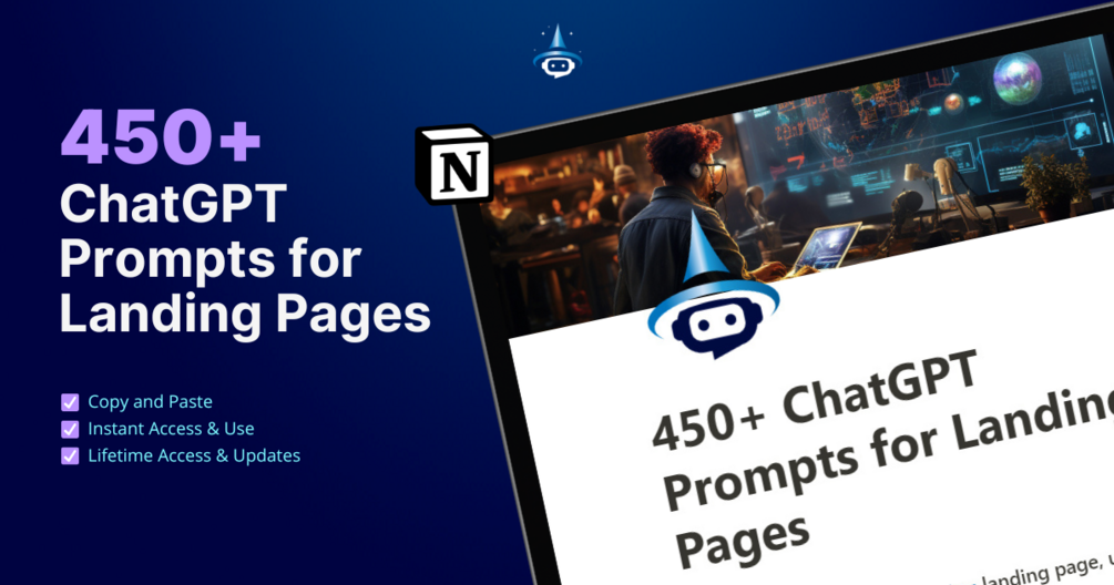 450+ ChatGPT Prompts for Landing Pages