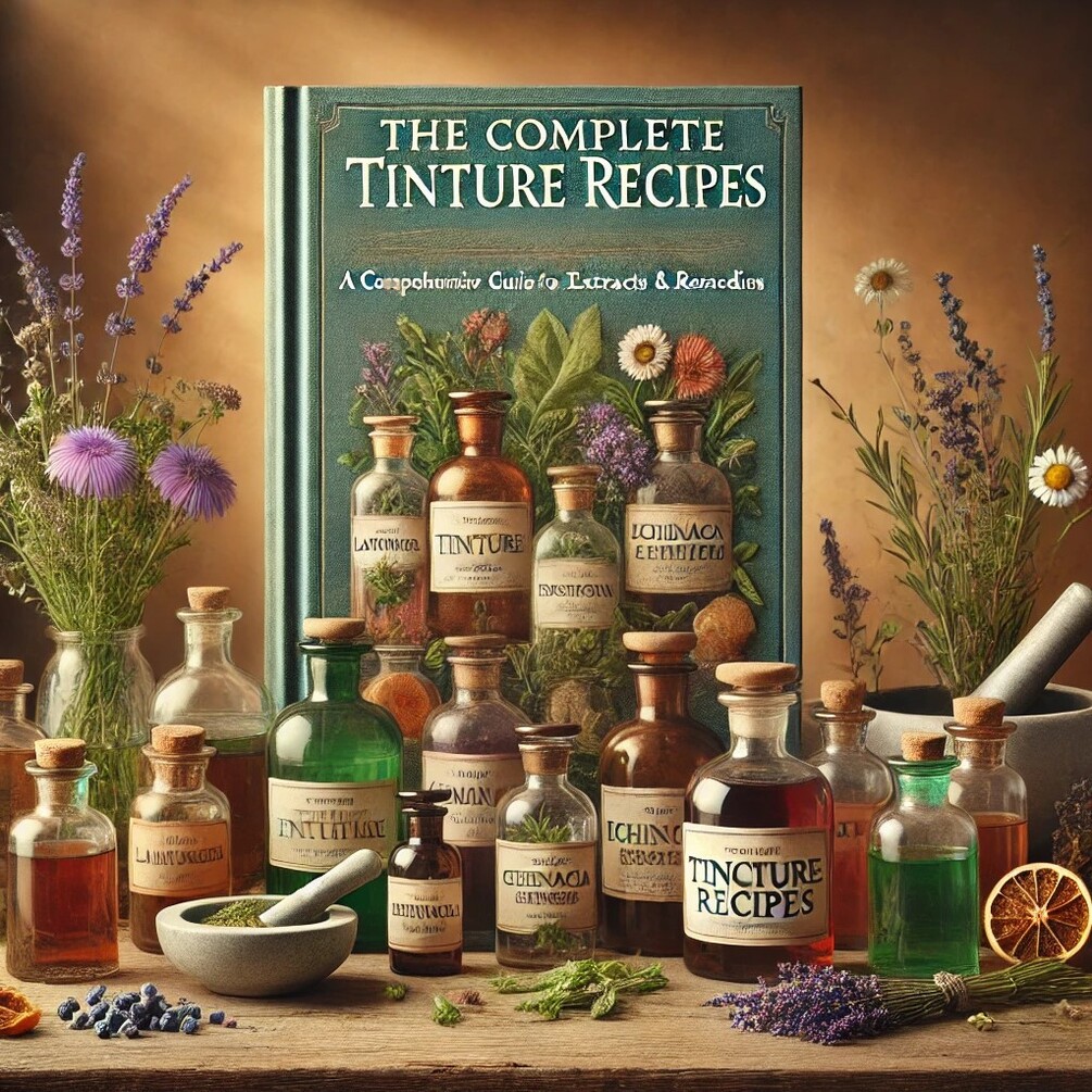 The Complete Tincture Recipes Book