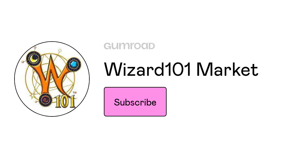 Wizard101 Market