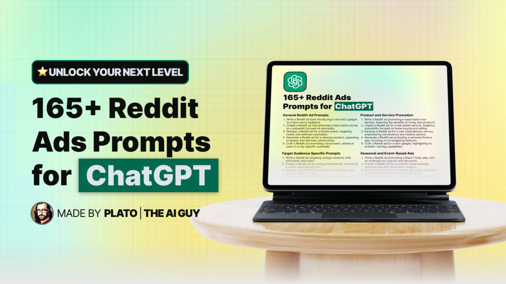 165+ Reddit Ads Prompts for Chat GPT