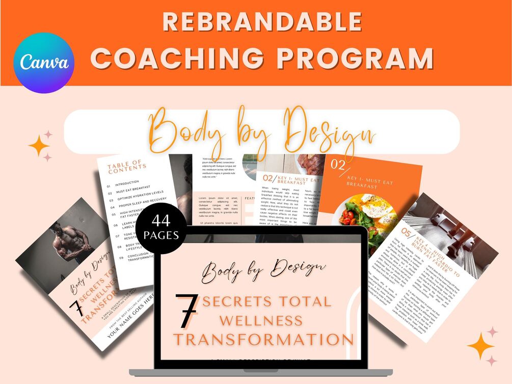 7 Secrets Total Wellness Transformation; Body by Design Ebook