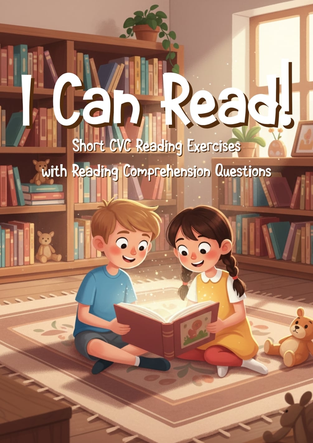 I Can Read!: Short CVC Reading Exercises with Reading Comprehension ...