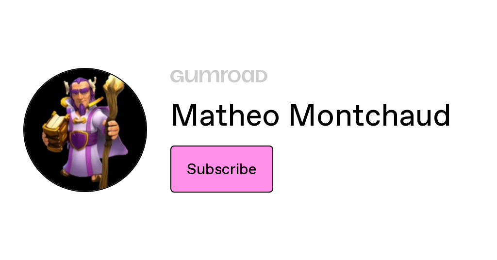Matheo Montchaud