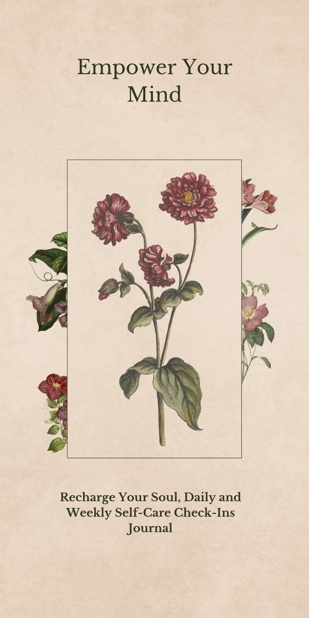 Empower Your Mind:Recharge Your Soul Daily and Weekly Self-Care Check-Ins Journal