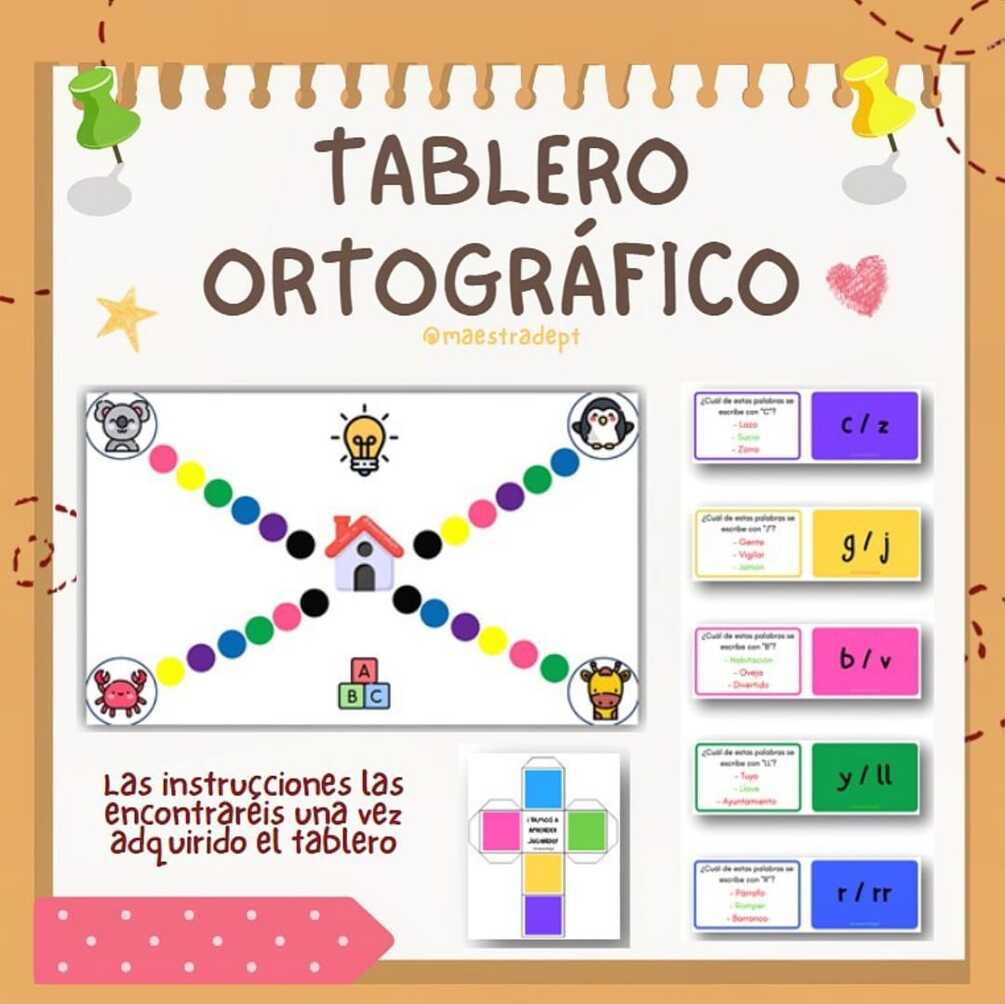 TABLERO ORTOGRÁFICO @maestradept
