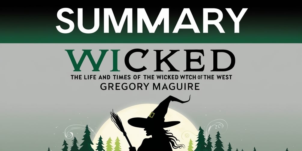 Summary of Wicked: The Life and Times of the Wicked Witch of the West ...