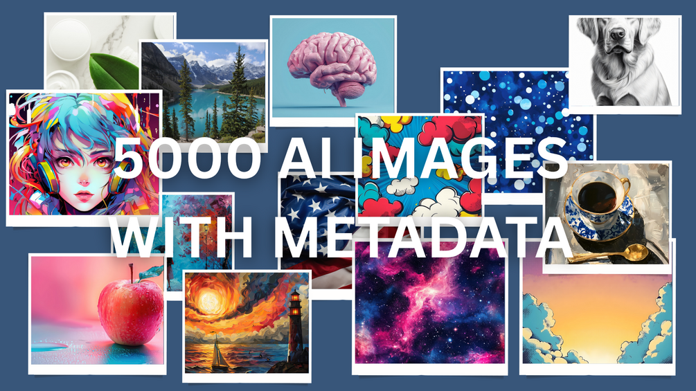 5000 AI Artworks Mega Pack (With Metadata) Volume 2