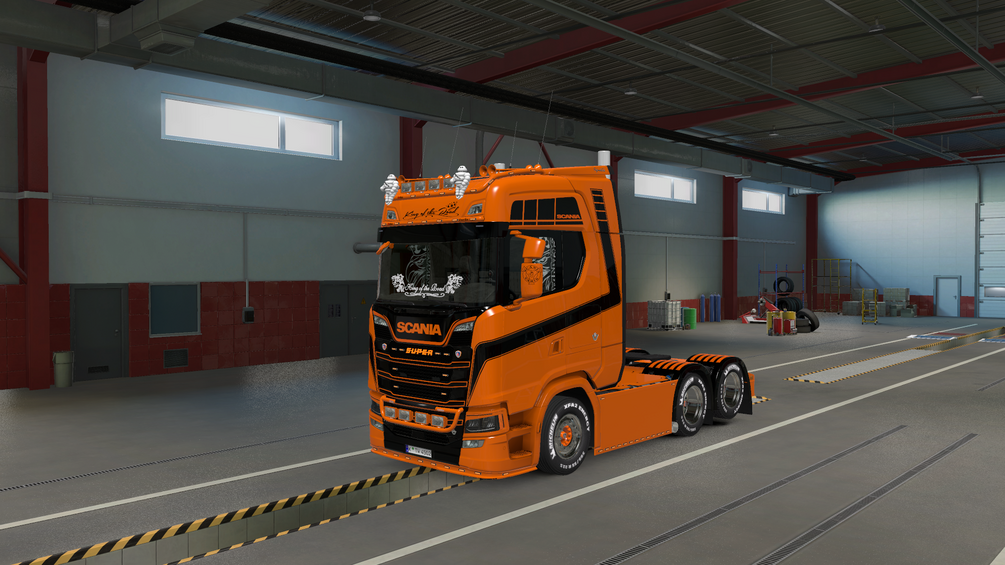 SCANIA S 2016 - ORANGE