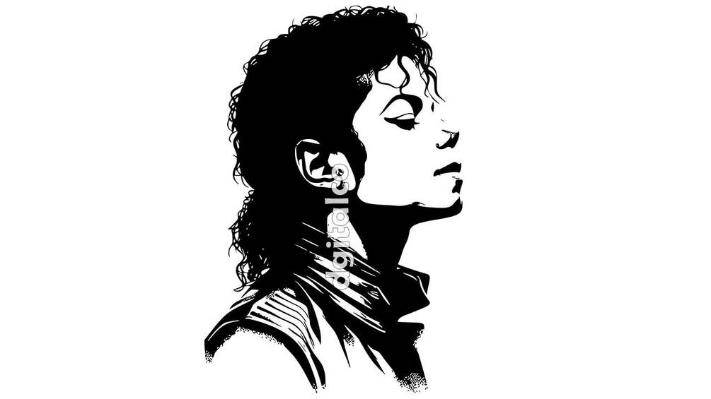 Michael Jackson Vector Portrait Package