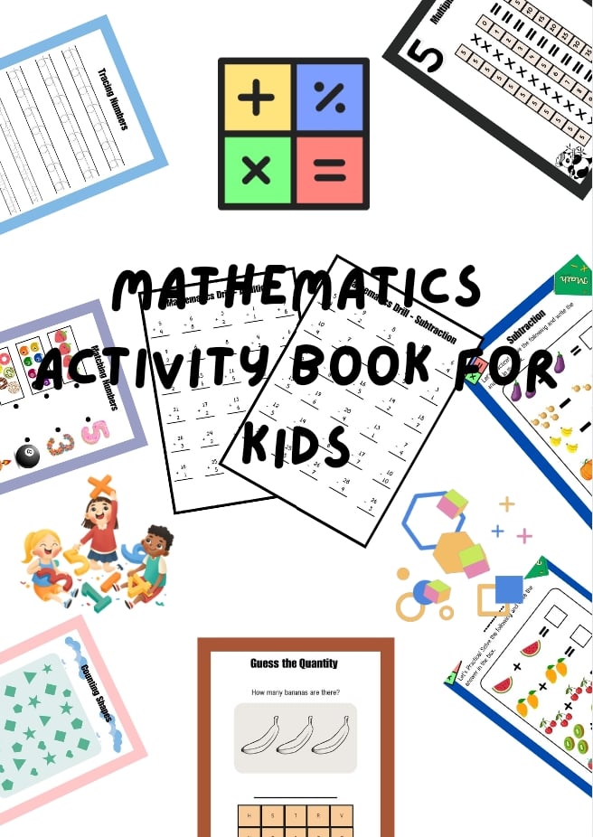 Mathematics Activity Book for Kids