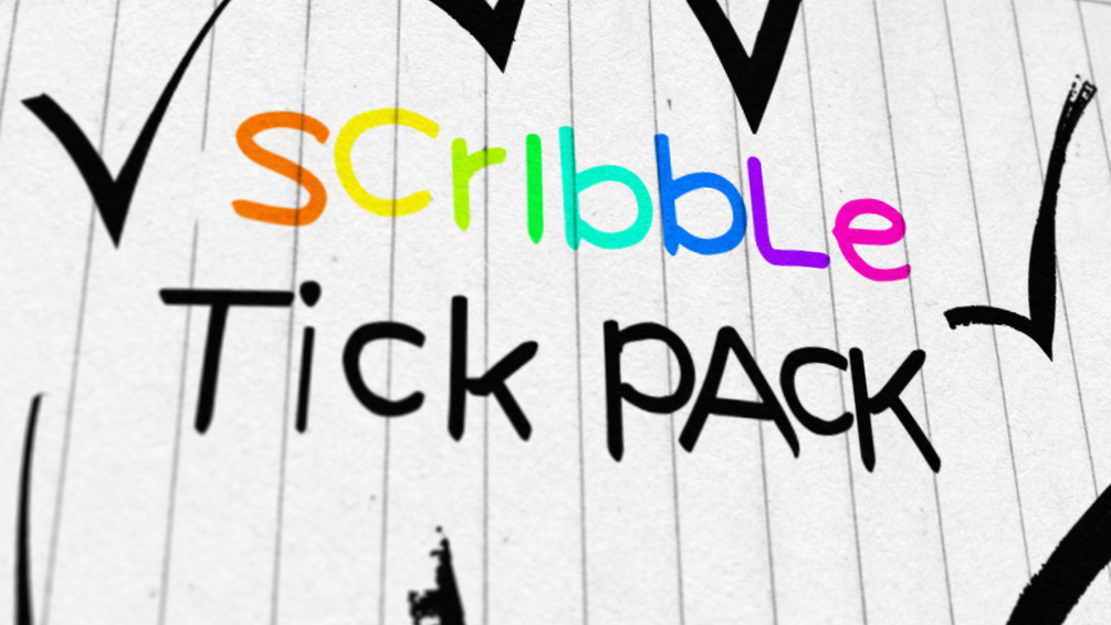 Scribbles Elements - Tick Pack