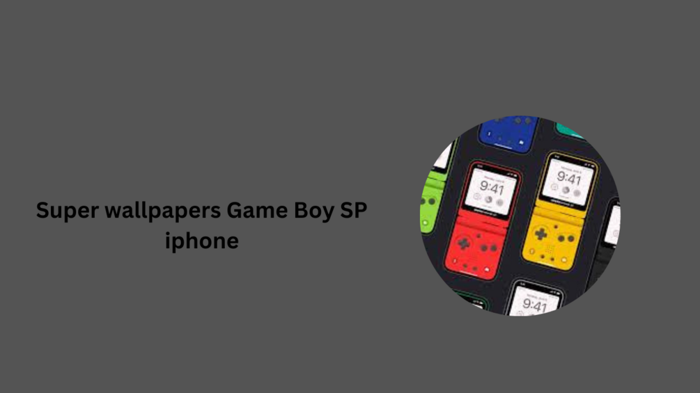 Super wallpapers Game Boy SP iphone