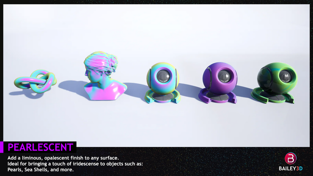Iridescent Materials Pack (Unreal Engine 5)