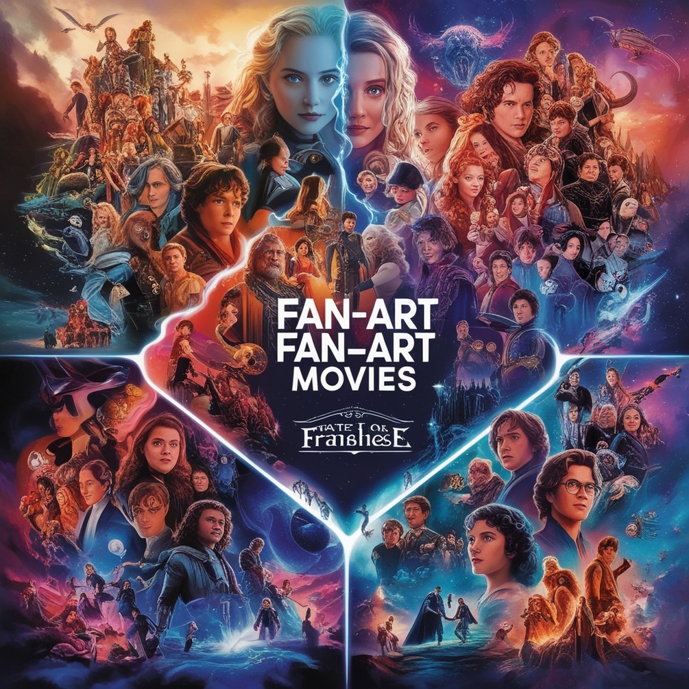 🎥🎨 Stunning Movie Fan Art Collection - Limited Edition Prints