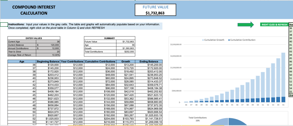 FREE: Retirement Fund Calculator