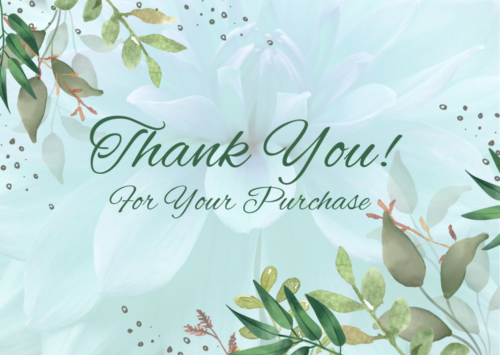 Nature Loving Thank You Card