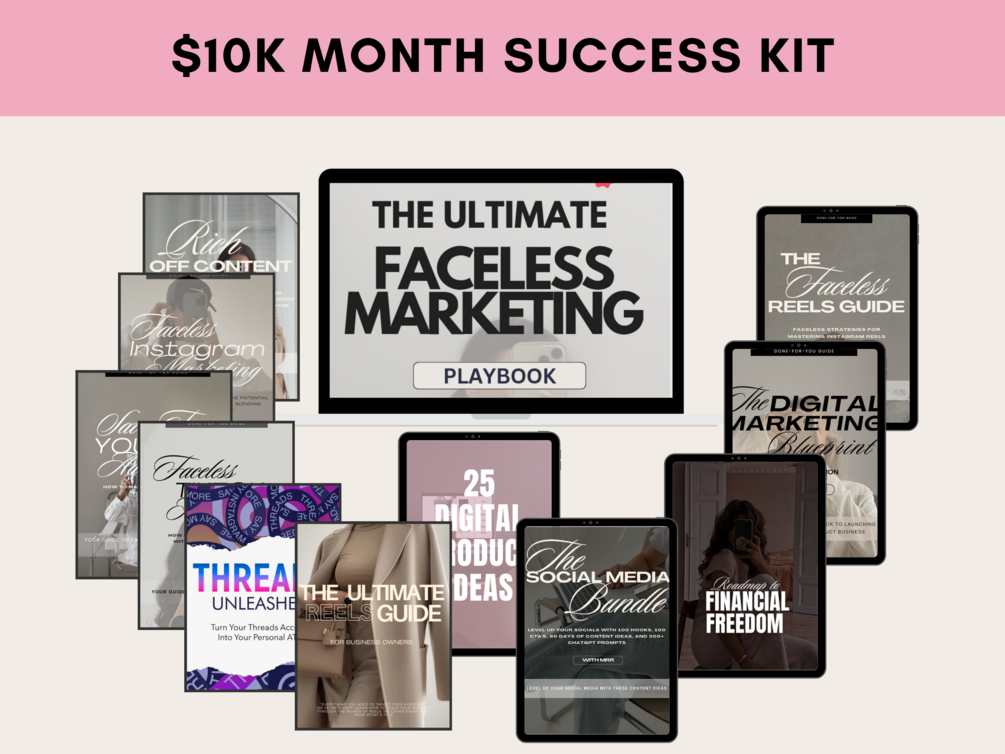 $10K MONTH SUCCESS KIT