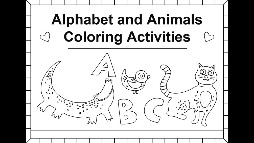 Letter Sound Coloring Pages - The Learning Hub
