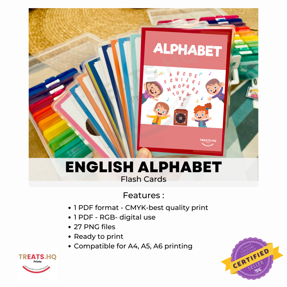 English Alphabet Flashcards