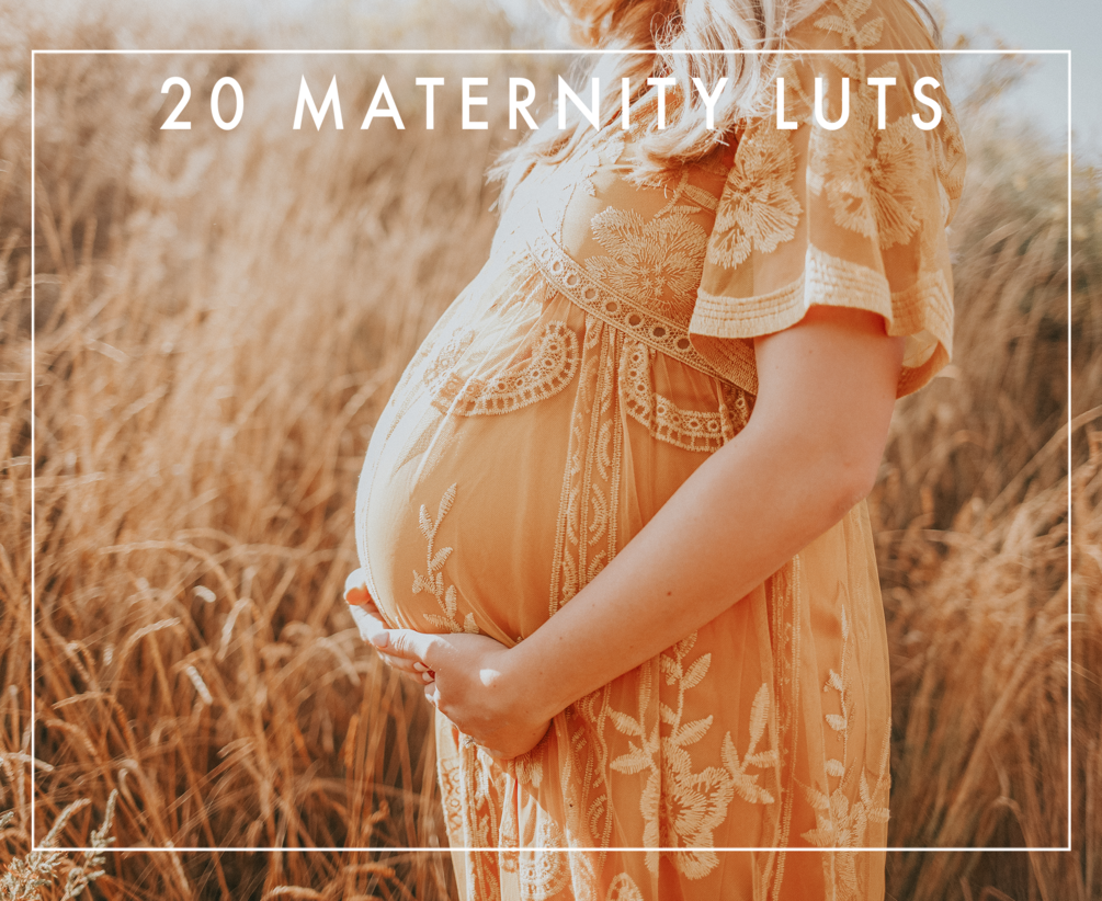 20 MATERNITY INSPIRED LUTs for Videos / Adobe Premiere Pro / After ...