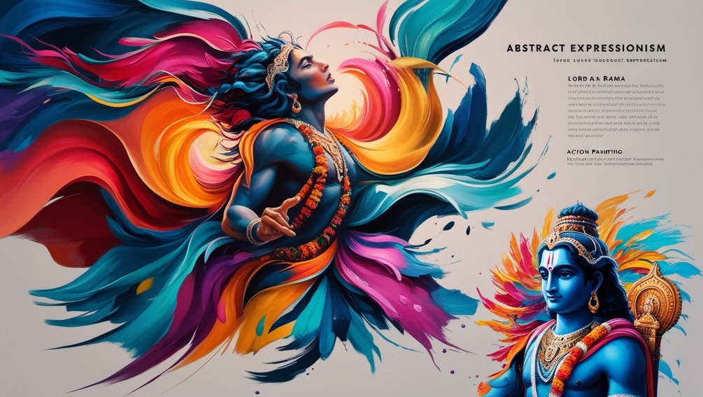 Divine Masterpieces 🌟🎨: Explore Abstract Expression Images of Gods # ...