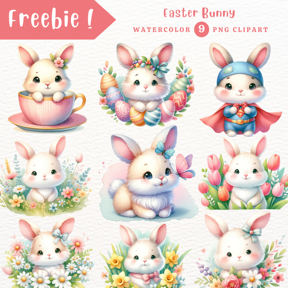 Freebie! Easter Bunny