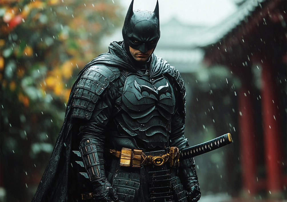 Batman Samurai Aiconcept art