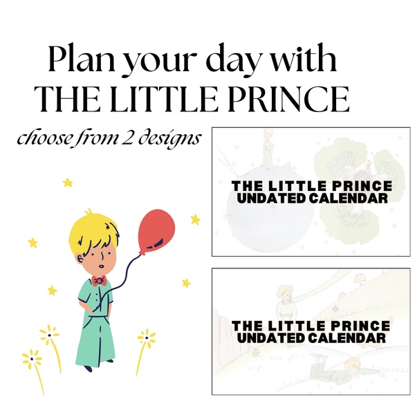 The Little Prince: Notebook and Calendar Bundle