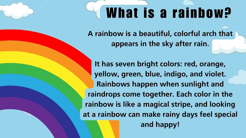 Rainbow Adventures: Colors of the Rainbow