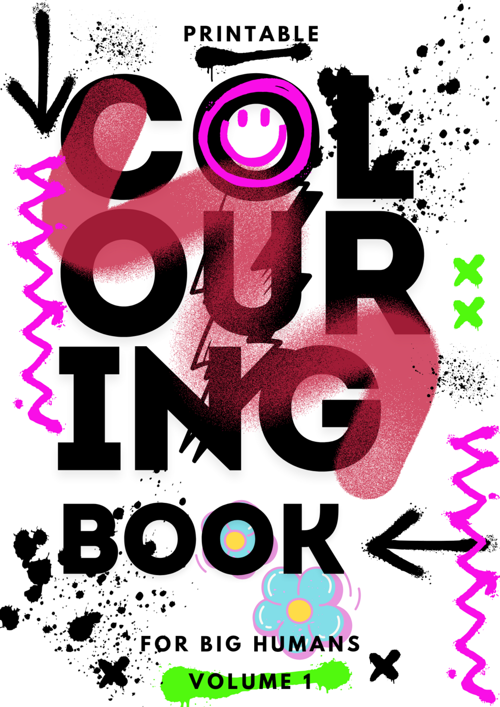 Colouring Book for Big Humans