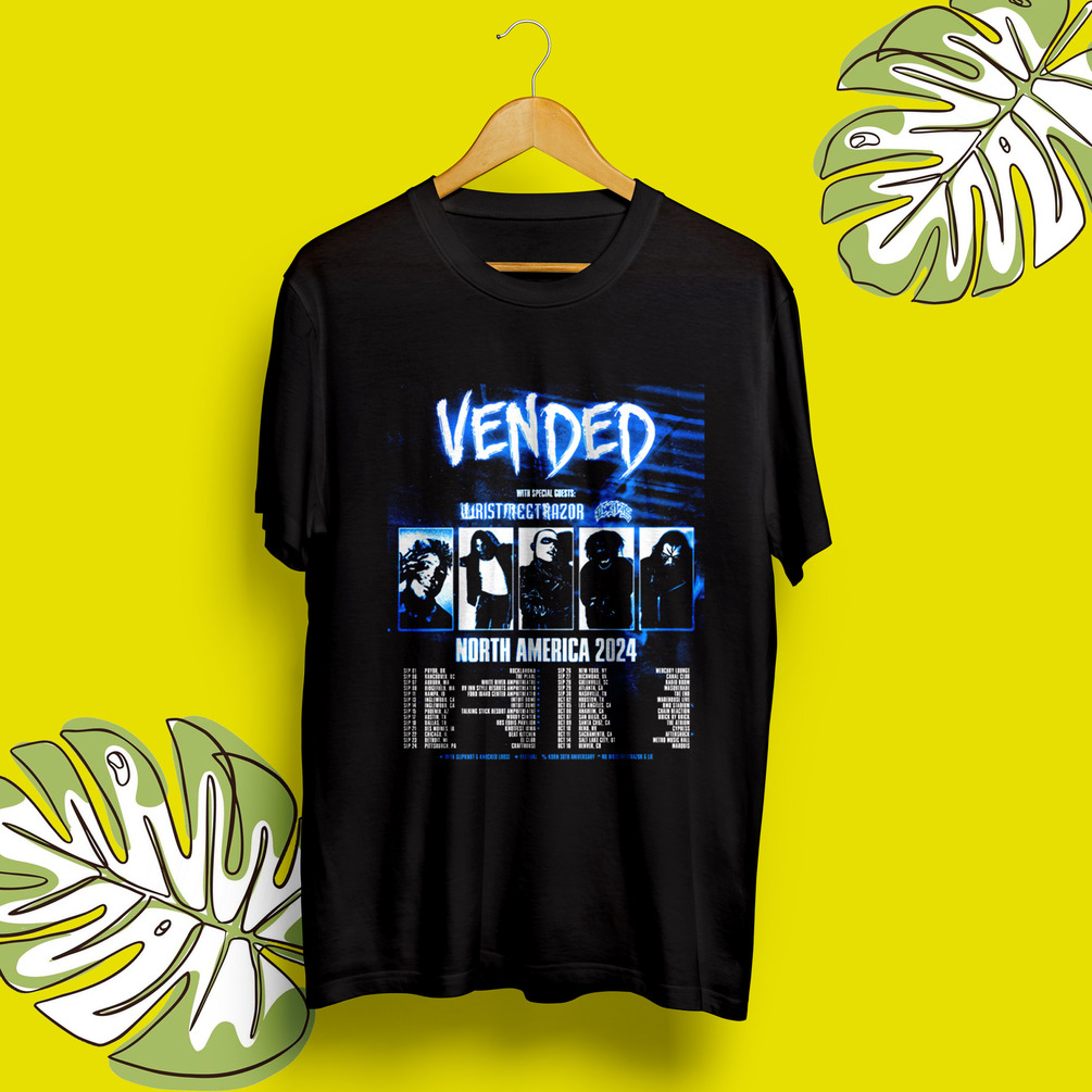 VENDED NORTH AMERICAN FALL TOUR DATE 2024. VENDED TOUR. VENDED. FRONT ...