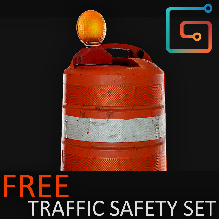 Traffic Safety Set Props