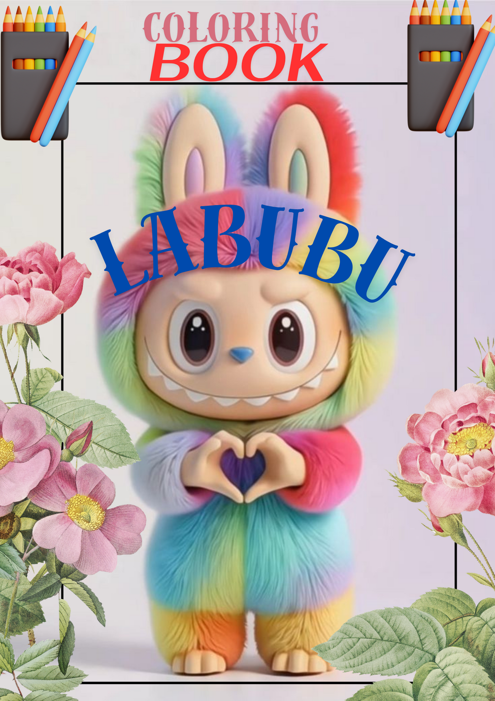 Labubu coloring Book