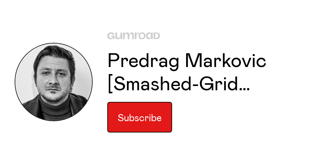 Predrag Markovic [Smashed-Grid Studio]