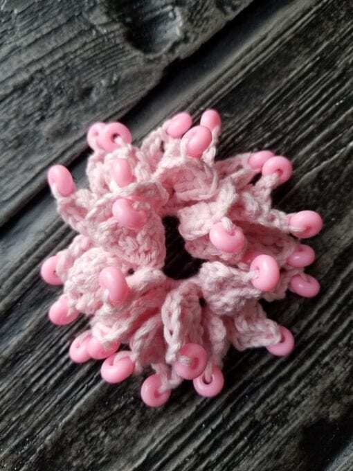 Buy Kids Size Baby Pink Scrunchie Online