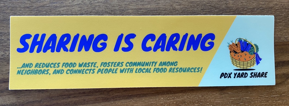 Sharing is Caring - Bumper Sticker