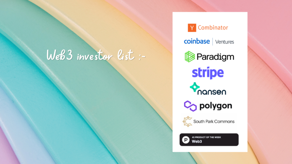 web3 investors list