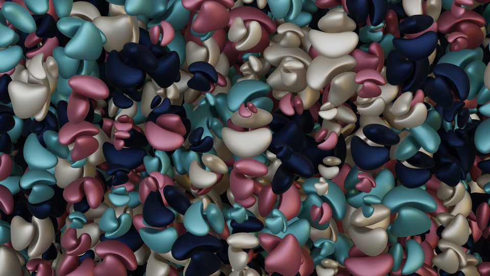 0383 T V Stones Sunset Beach Palette Free CC0 WordPress 3D Shapes ...