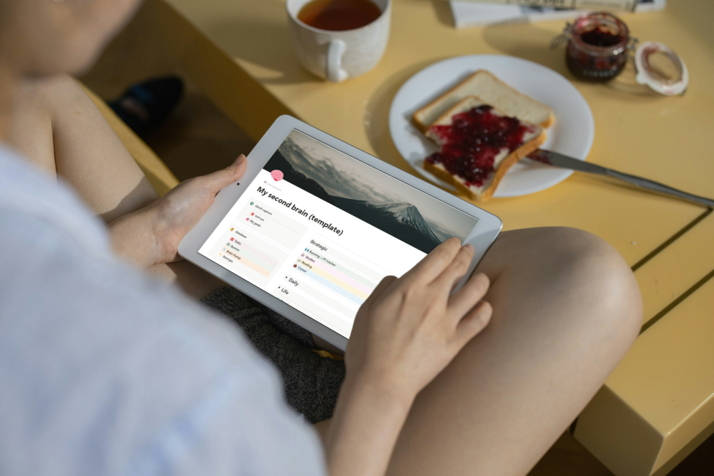 "My Second Brain" Notion Template – Your Ultimate Productivity Hub