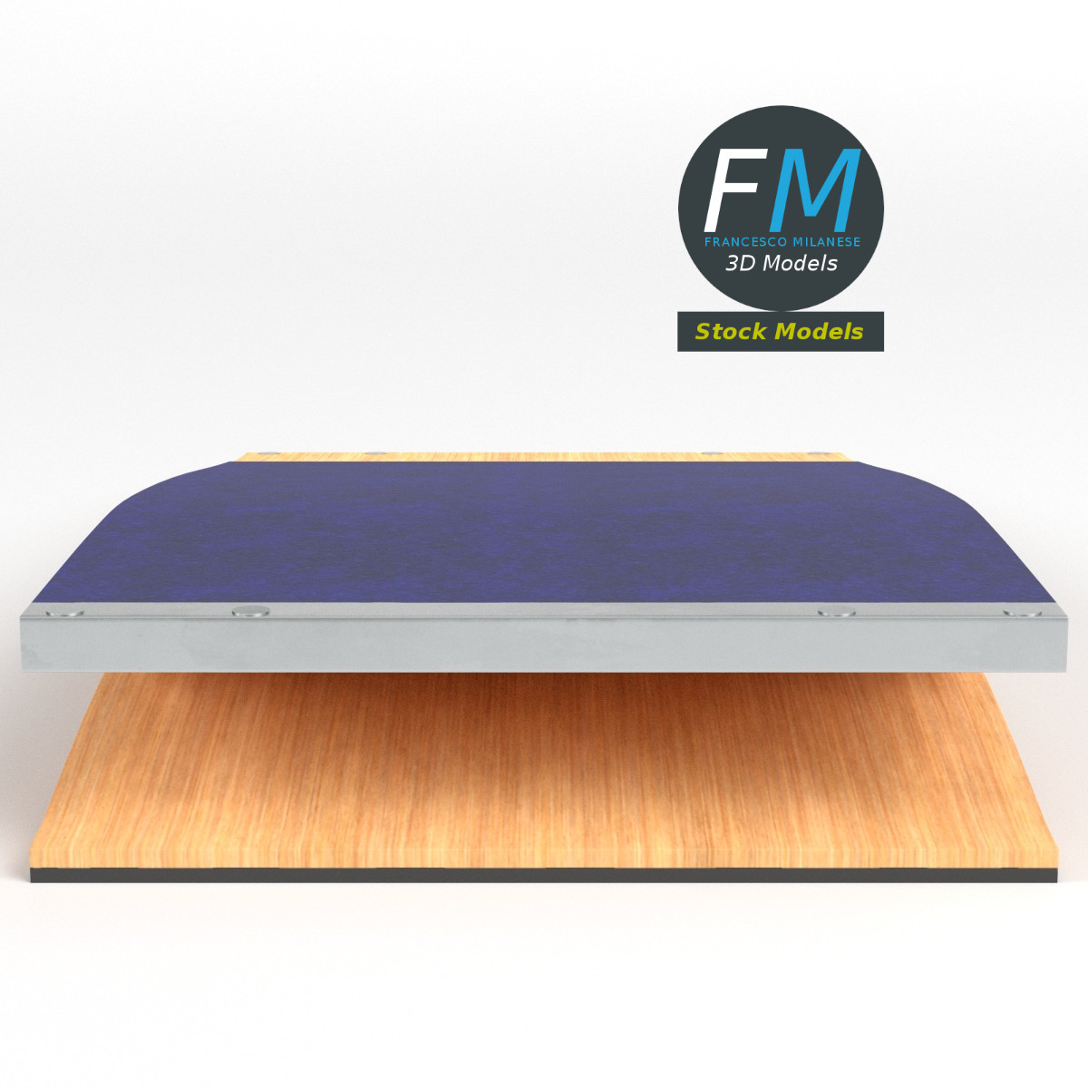 3D MODEL - Gymnastics springboard 1