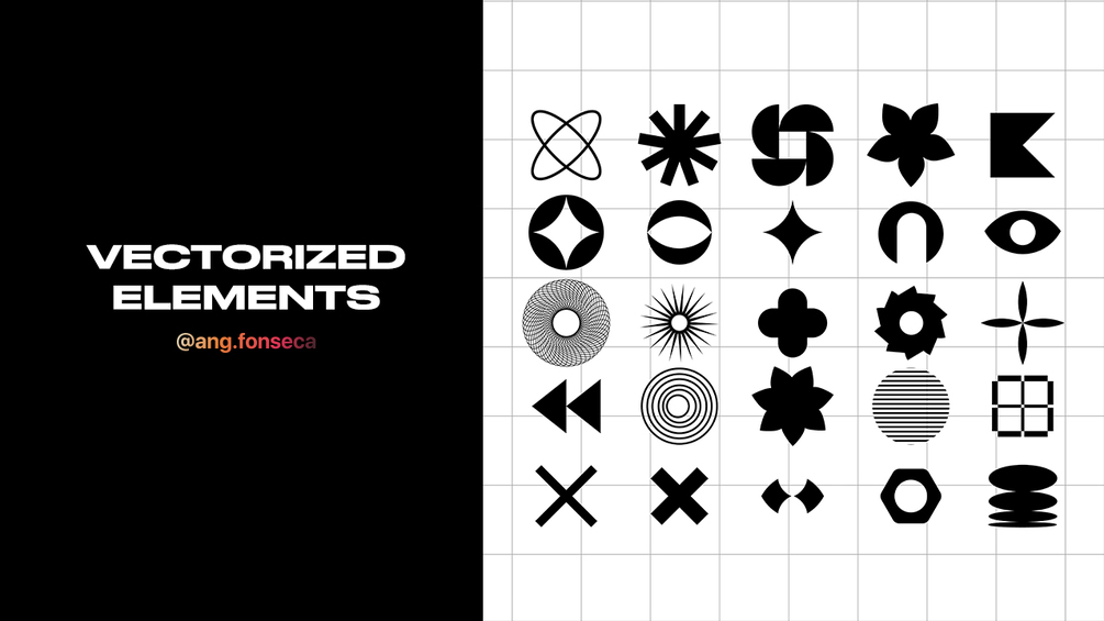 vectorized elements | Ang.fonseca