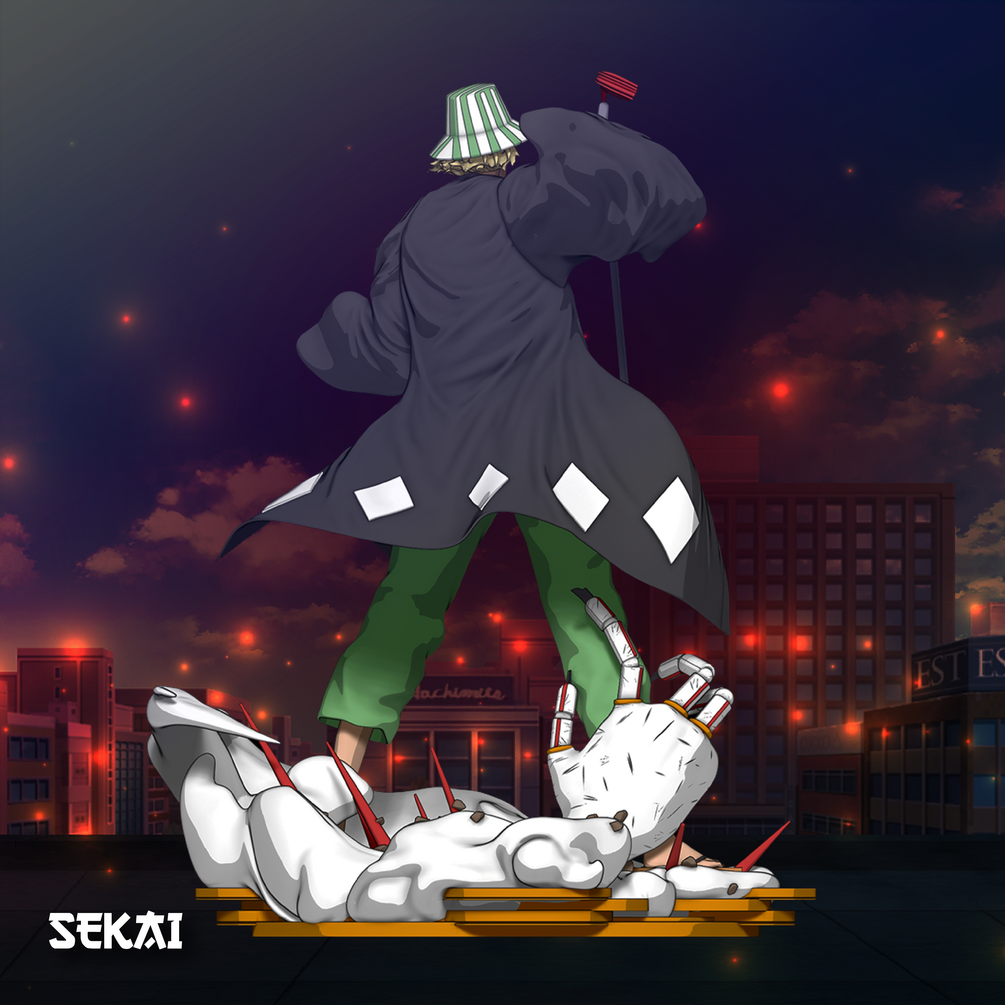 Kisuke Sculpture and Bust - Sekai 3D Models - Tested and Ready for 3D ...