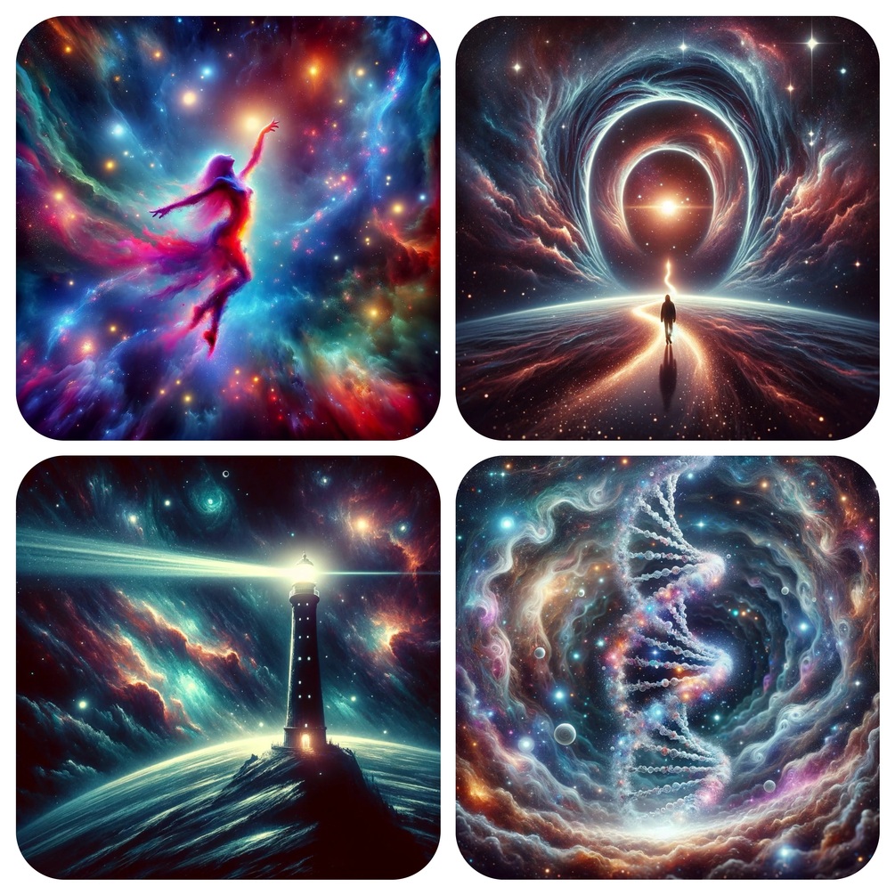 🌟 Cosmic Inspiration & Meditation Digital Art Collection – Mindful ...