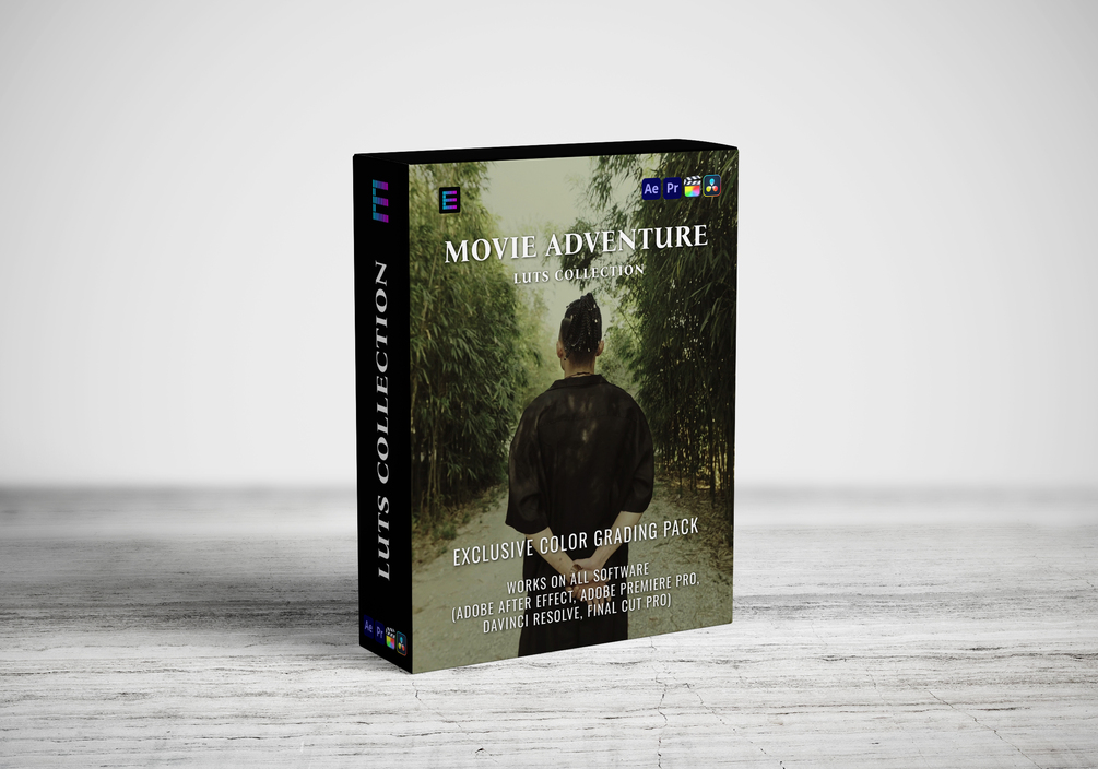 Movie Adventure LUTS Color Grading Pack
