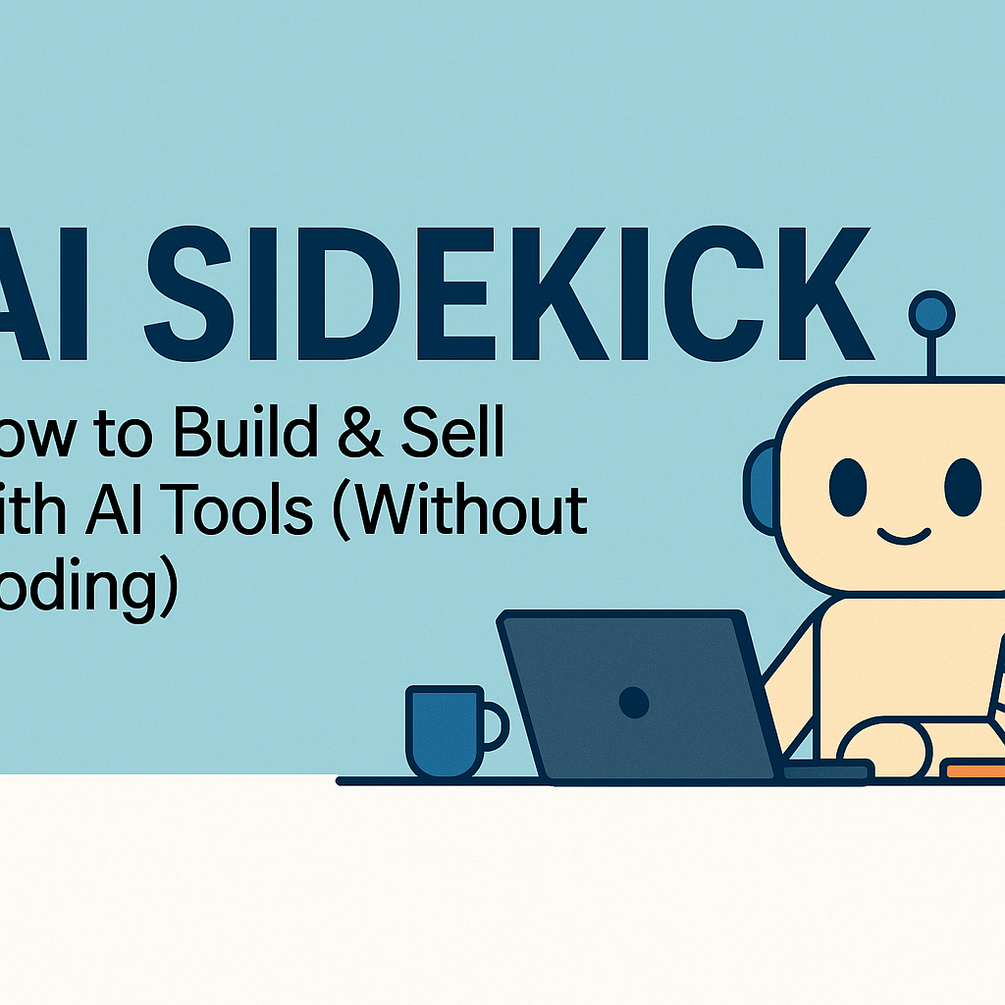 AI Sidekick: How to Build & Sell with AI Tools (Without Coding)