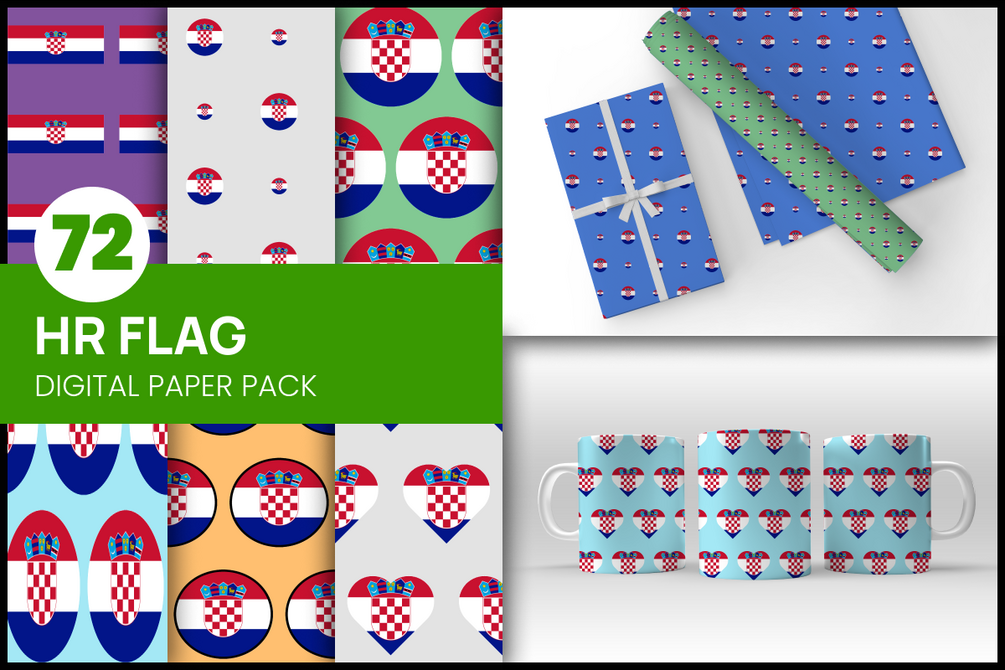 HR Flag Seamless Patterns